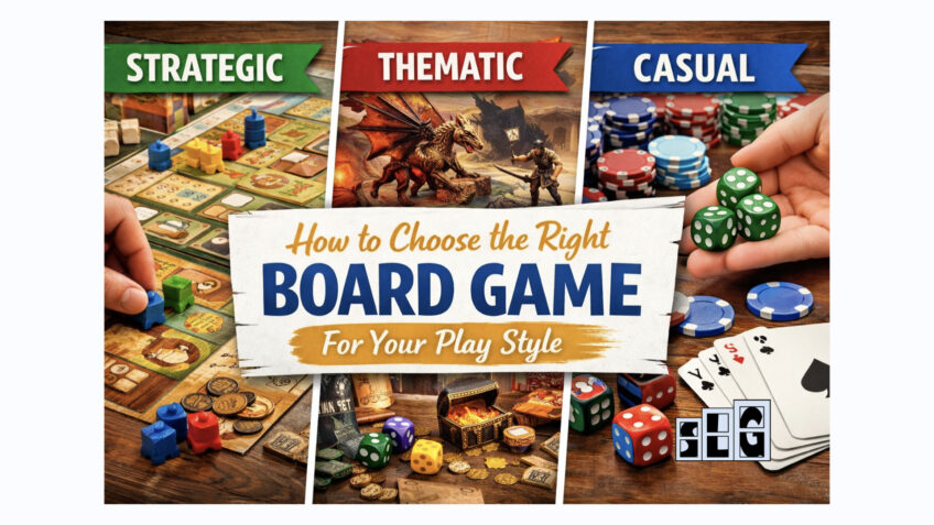 How to Choose the Right Board Game for Your Play Style - Streamlined Gaming