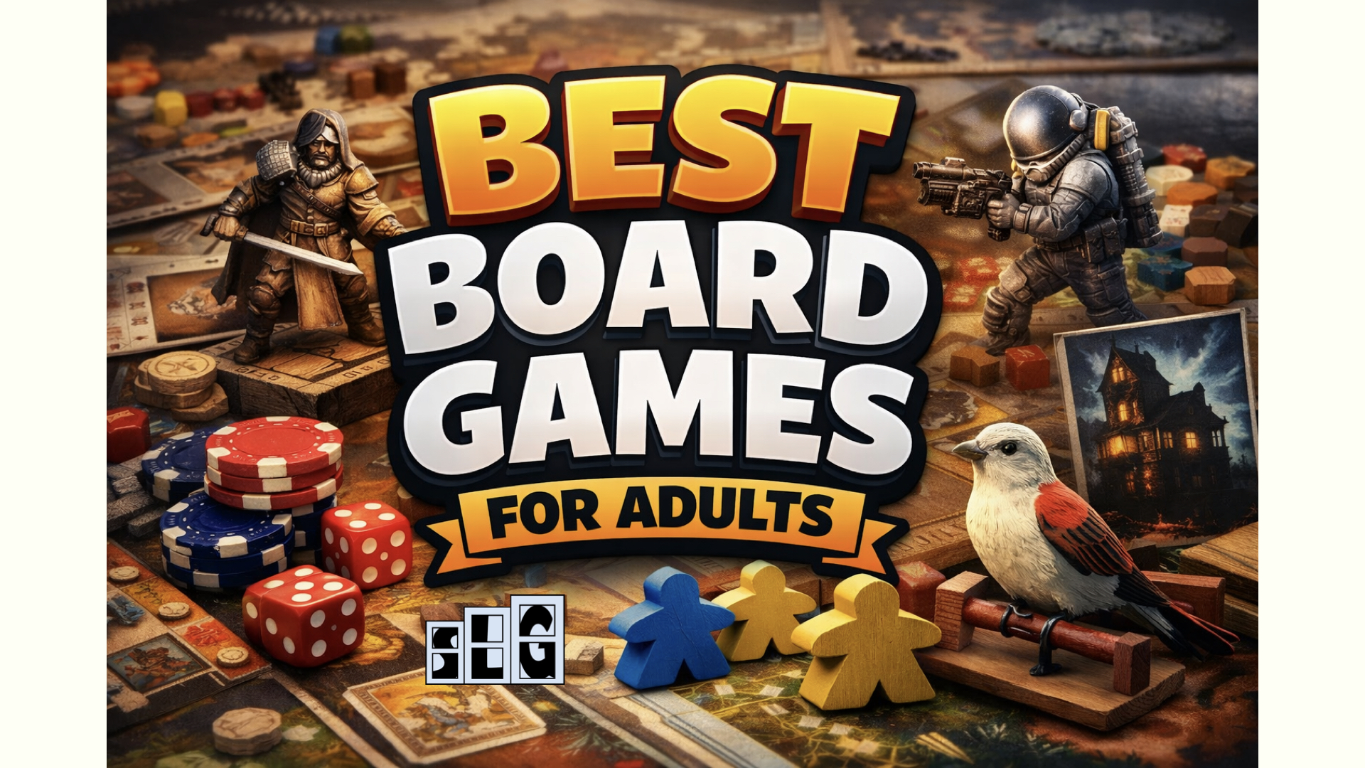 Best Board Games for Adults (Strategy, Party, Thematic and 2 Player ...