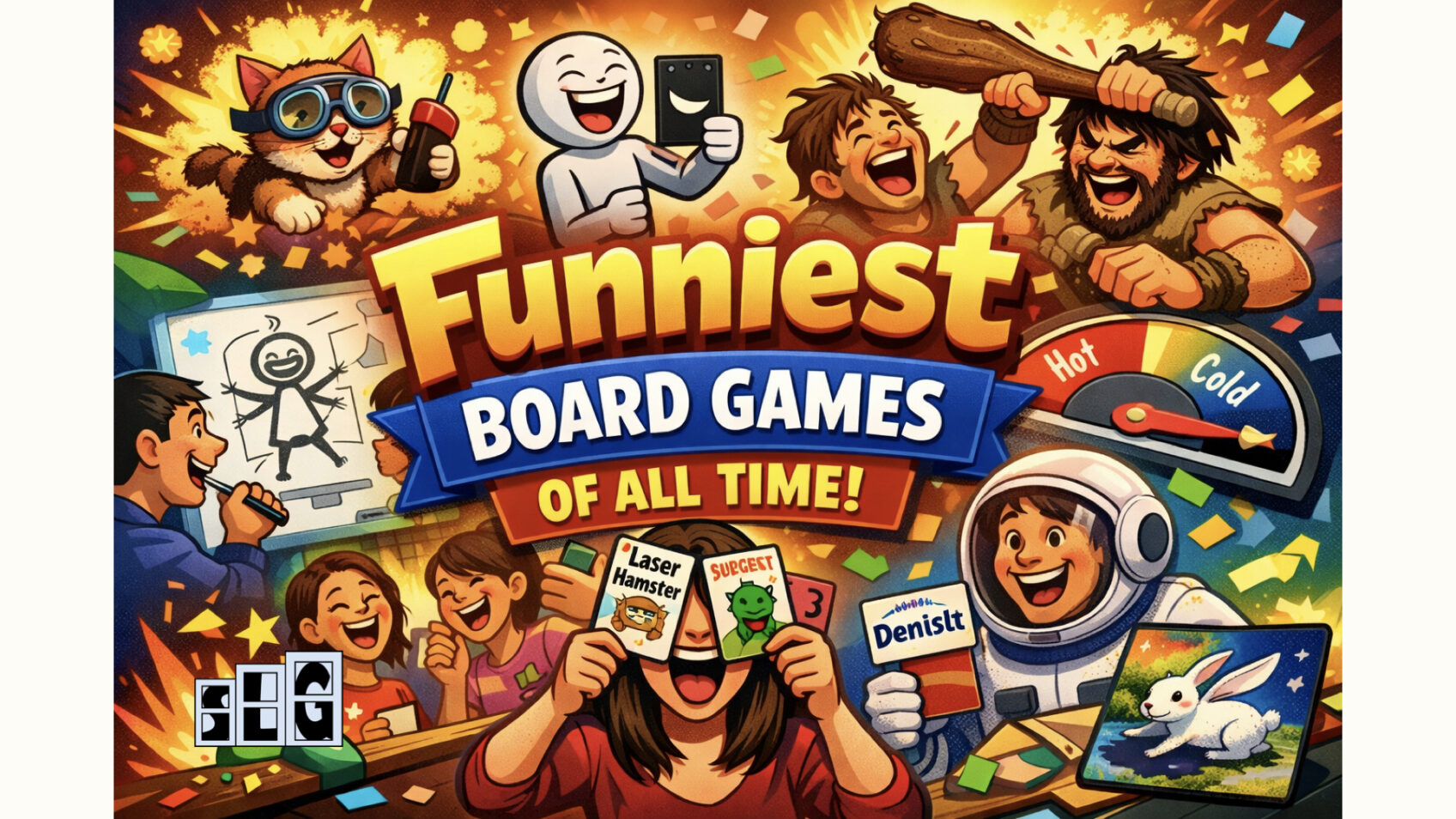 Funniest Board Games of All Time - Streamlined Gaming